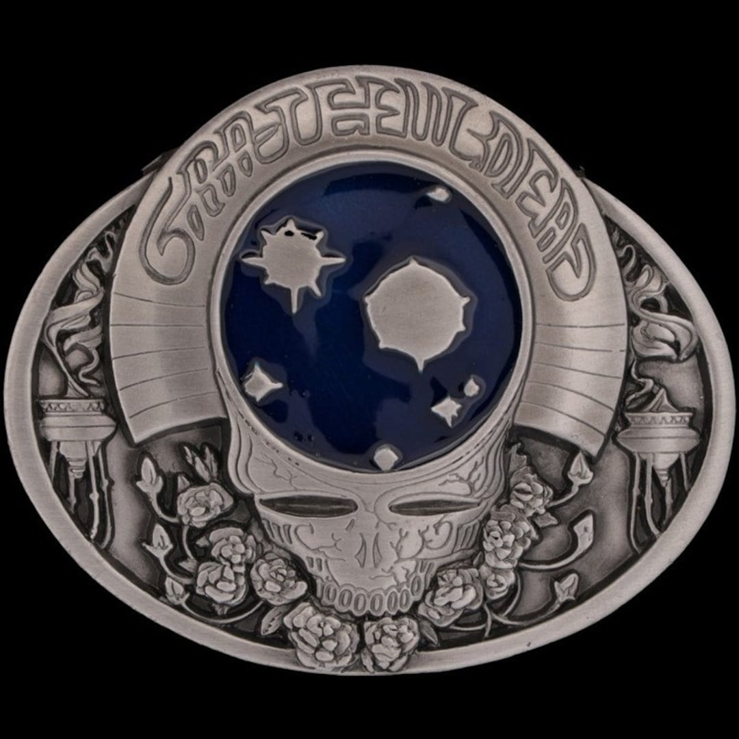 Grateful Dead Syf Gdm Skeleton Roses Hippie Skull 1990s Nos Vintage ...