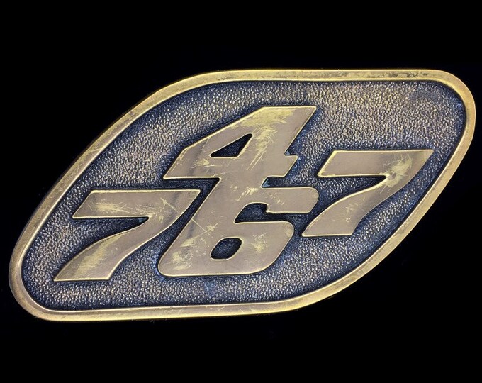 Boeing 747 767 Aircraft Company Aviation Jet Airplane Collectible ...