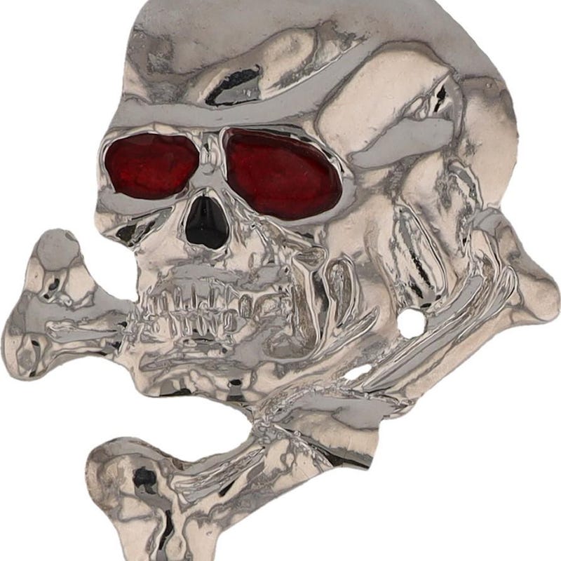 Skull With Red Eyes - Etsy