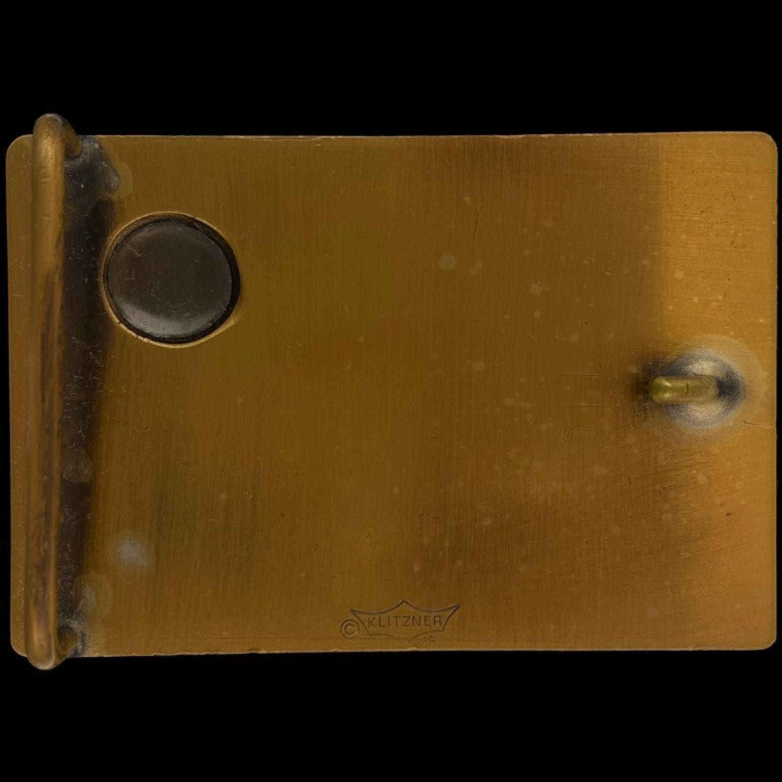 Bronze Shriner Mason Masonic Scimitar Sword Star 1970s NOS Vintage Belt ...