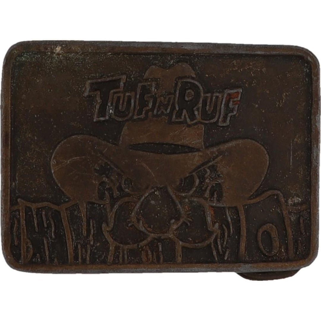 Tuf N Ruf Cartoon Cowboy Design Western Farming Ranching Vintage Belt ...