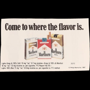 New Brass Marlboro Cattle Bull Longhorn Cigarette Western Cowboy ...