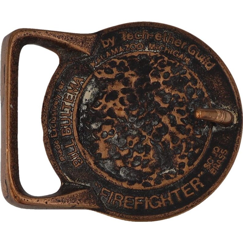 Brass Tech Ether Firefighter Bill Bultema Michigan Fire 70s Vintage ...