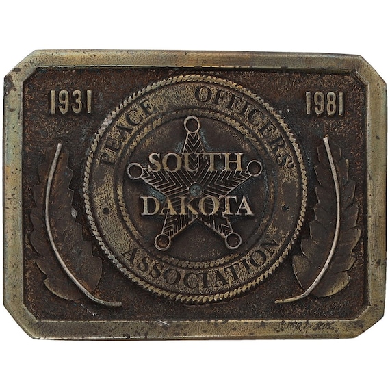 South Dakota Highway Patrol Sd Dps Trooper Motorcycle 1980s - Etsy