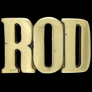 Rod Rodney Rodrigo Personalized Name Retro Old School Hippie Western ...