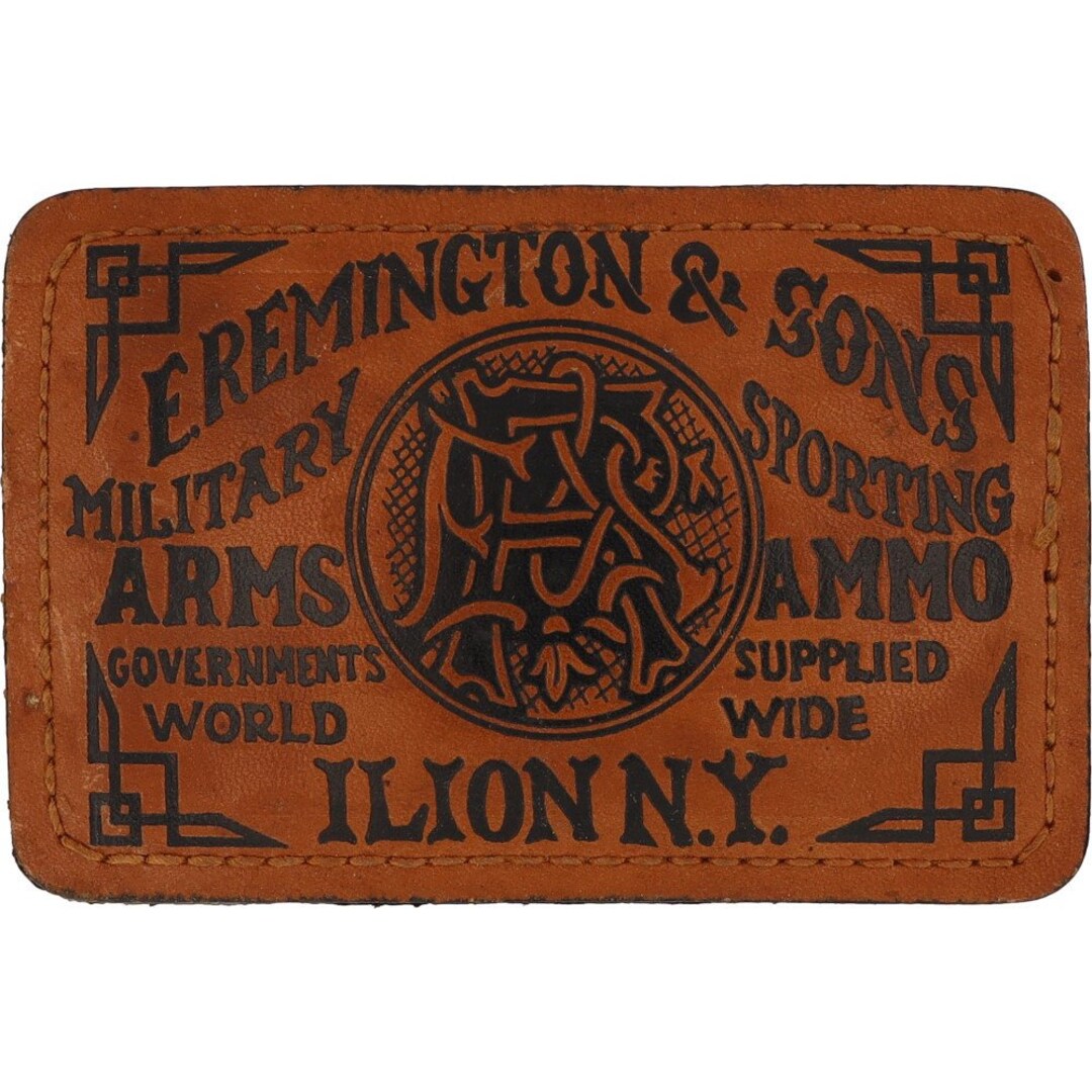 Remington Army Military Arms Ammo Ammunition Ilion Ny 70s Vintage Belt ...