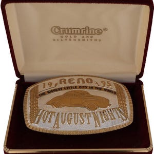 New Reno Hot August Nights Classic Car Show 95 40 Ford Nos Vintage Belt ...