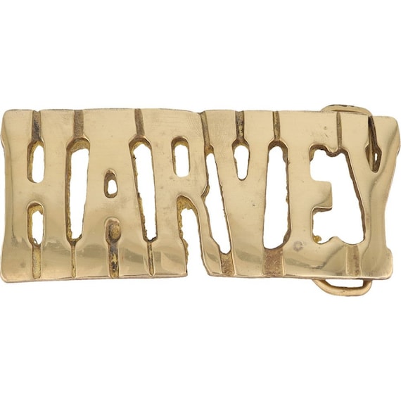 New Brass Harvey Harv Name Old School Hippie Hippy 80… - Gem