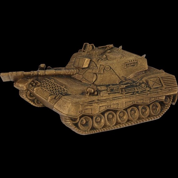 Xl Brass Kampfpanzer Leopard 1 Tank German Wwii Ww2 A… - Gem
