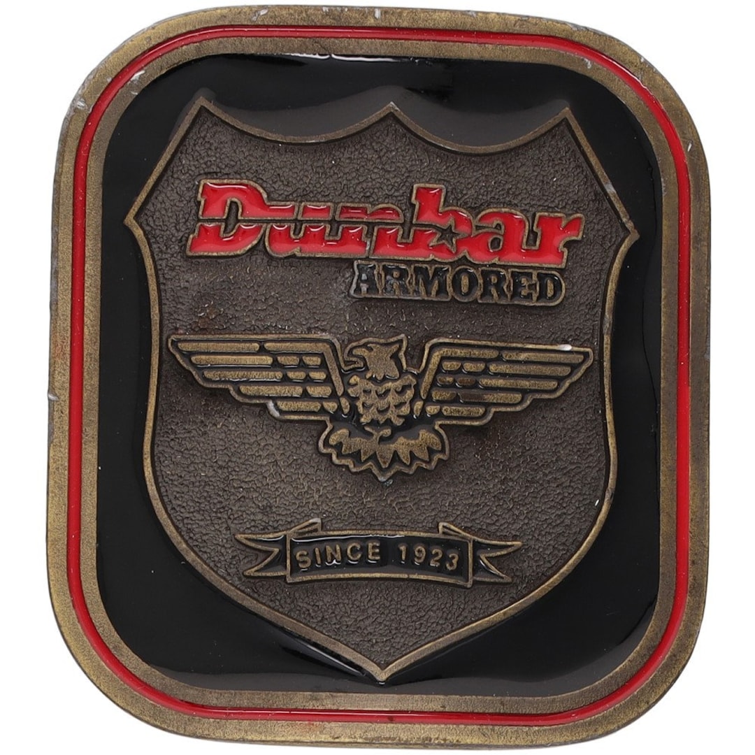 Dunbar Armored Truck Rare Security Guard Uniform 1990s Vintage Belt ...