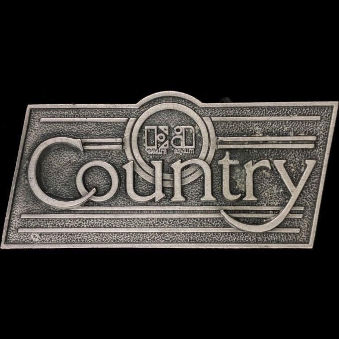 Elektra Asylum Record Label Ea Country Music Band 1970s Nos Vintage ...