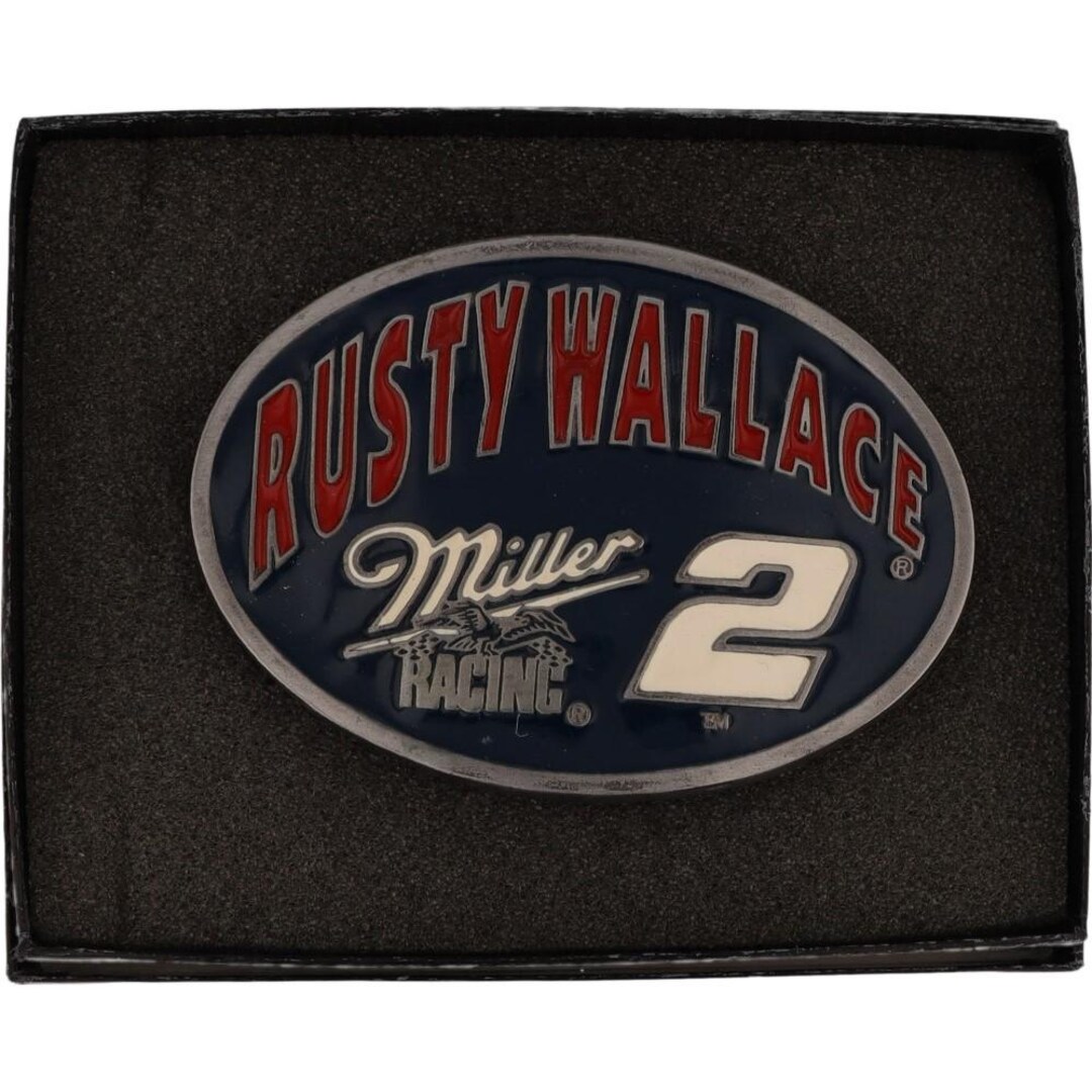 Rusty Wallace Miller Racing No. 2 Nascar Racing Legend Nos Vintage Belt ...
