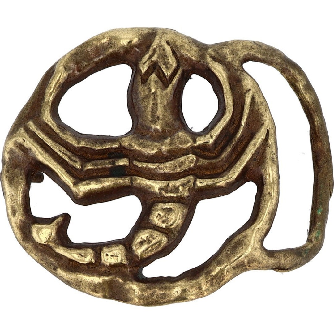 Brass Scorpion Southwest Arachnid Goth Cowboy Cowgirl Western 1970s ...