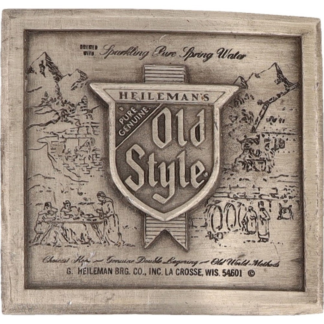 Heilemans Beer La Crosse Wisconsin Old Style Drinker 1970s - Etsy