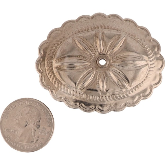 Stamped concho style native - Gem Stamped concho style native - Gem