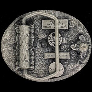 Mountain Star Eagle Hawk Falcon Bird Summer Nature 80s NOS Vintage Belt ...