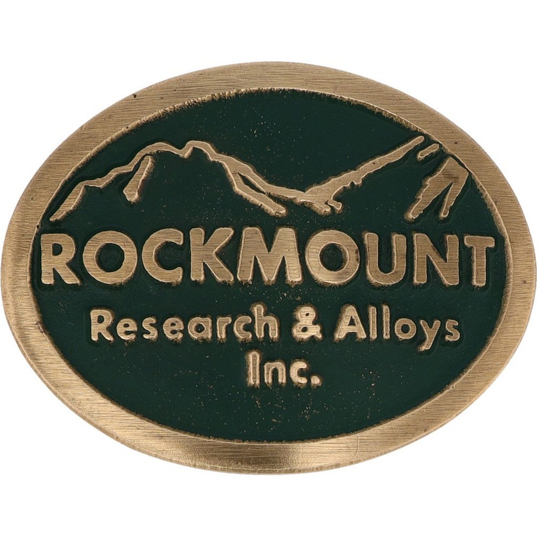 Brass Rockmount Research Alloys R&A Welding Welder Tool 70s Vintage ...