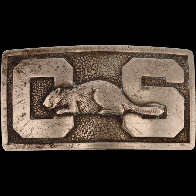 Antique Oregon State Beavers University College OSU 1920s Vintage Belt ...