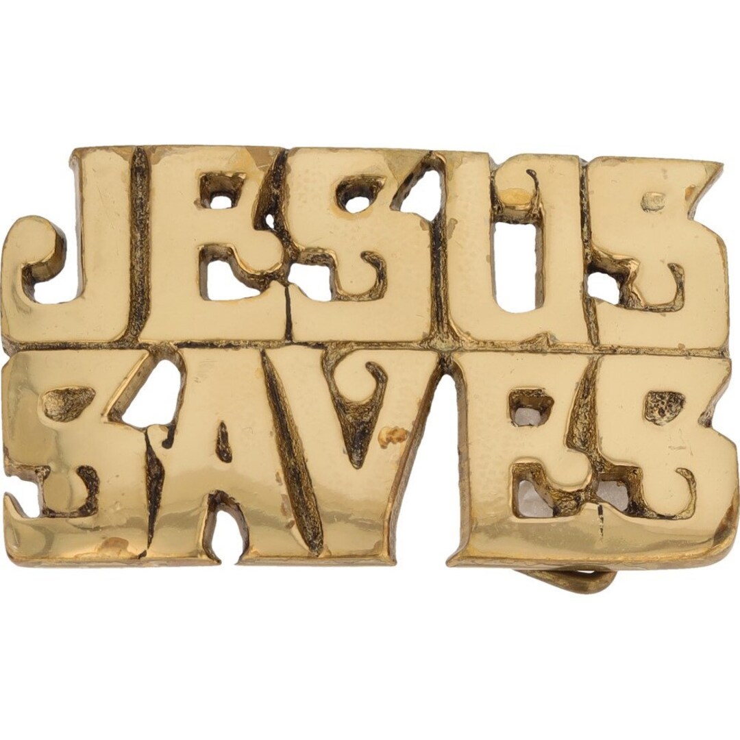 Jesus Saves Christian God Faith Bible Cross Religious 1970s - Etsy