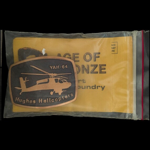 Bronze Hughes Helicopter Yah-64 Apache Air Attack Ah-… - Gem