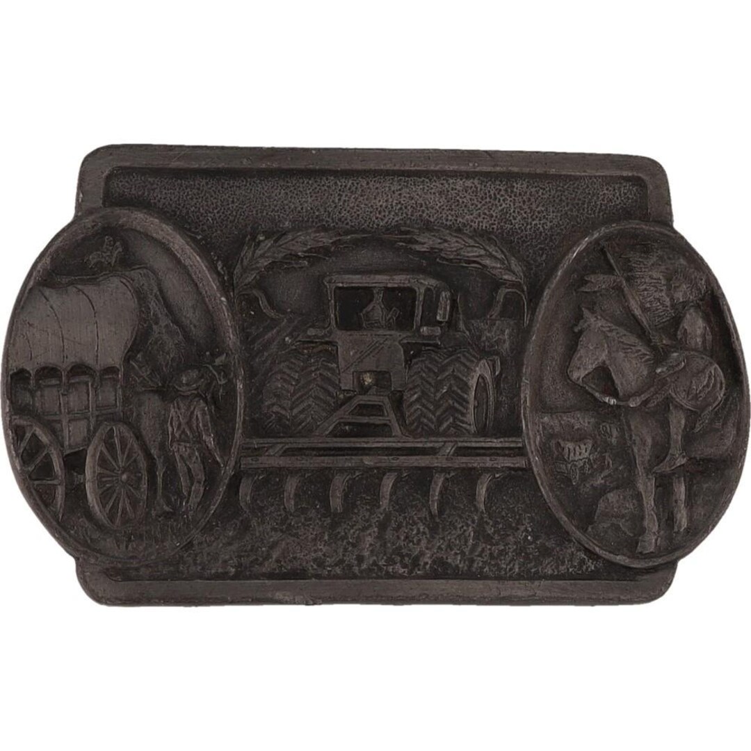 Horse Drawn Farm Plow Farming Equipment Antique Old 1980s Vintage Belt ...