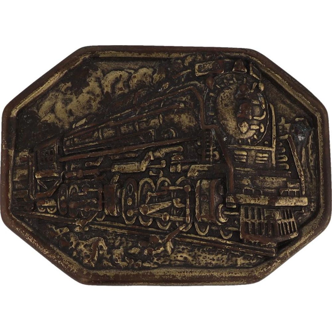 Steam Engine Train Railroad Locomotive History Western 1980s Vintage ...
