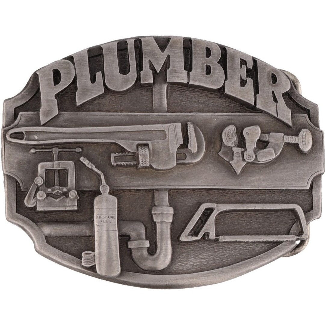 New Plumbing Plumber Pipefitter Pipe Wrench Tool 80s Nos Vintage Belt ...