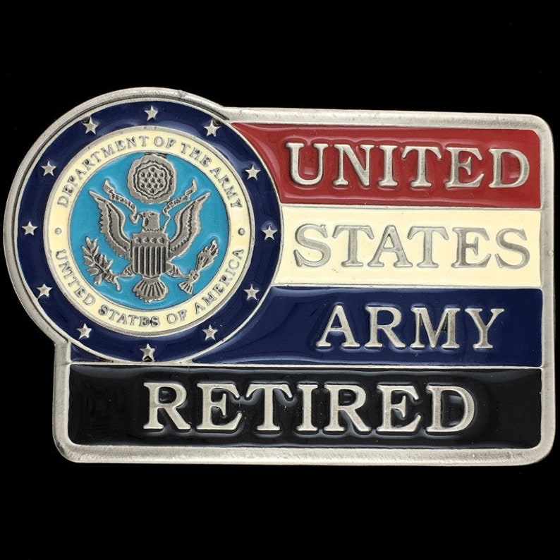 Retired Us Army United States Insignia Eagle Veteran Military ...