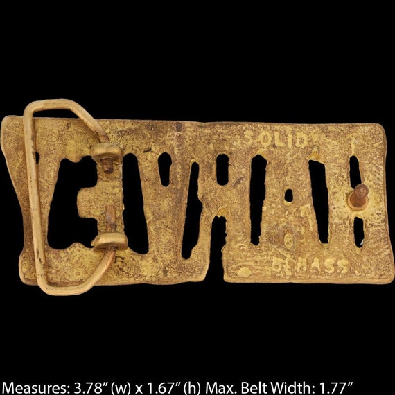 New Brass Harvey Harv Name Old School Hippie Hippy 80… - Gem