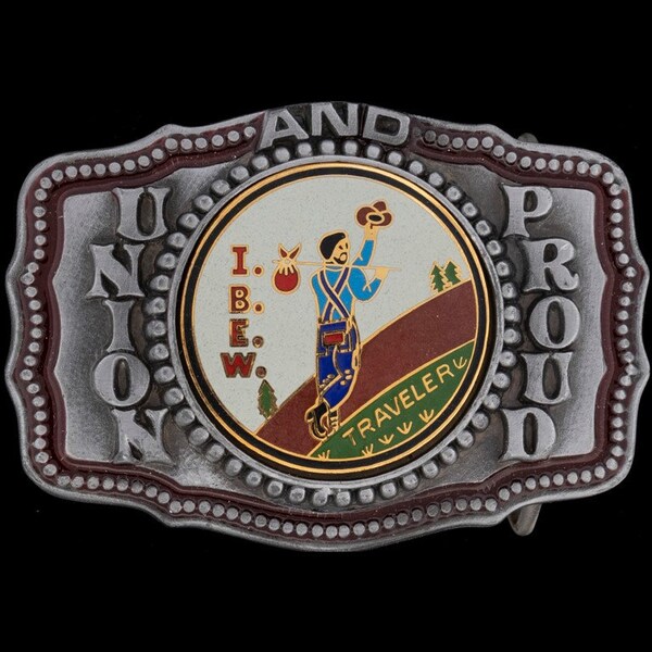 Ibew Belt Buckle - Etsy