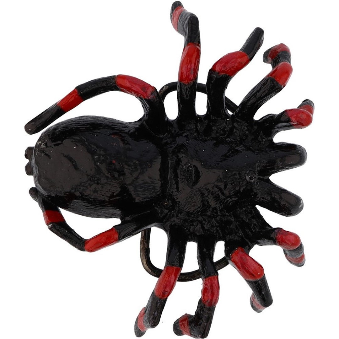 New Spider Halloween Horror Goth Gothic Emo Hippie 1970s NOS Vintage ...