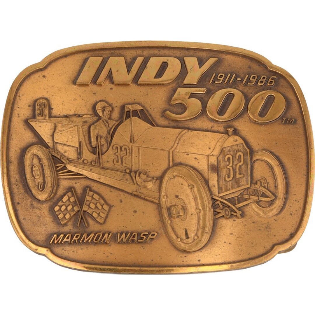 Bronze Indy 500 Indianapolis Motor Speedway Race Car Racing Nos Vintage ...