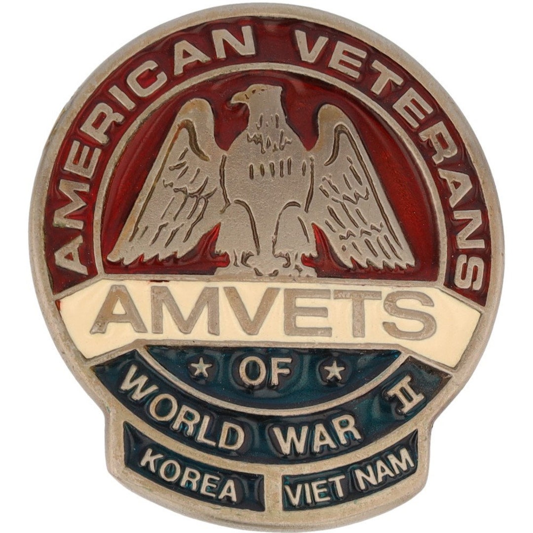 Wwii Vietnam Korea Veteran Amvet Army Navy Marine Air Force 1970s Nos ...