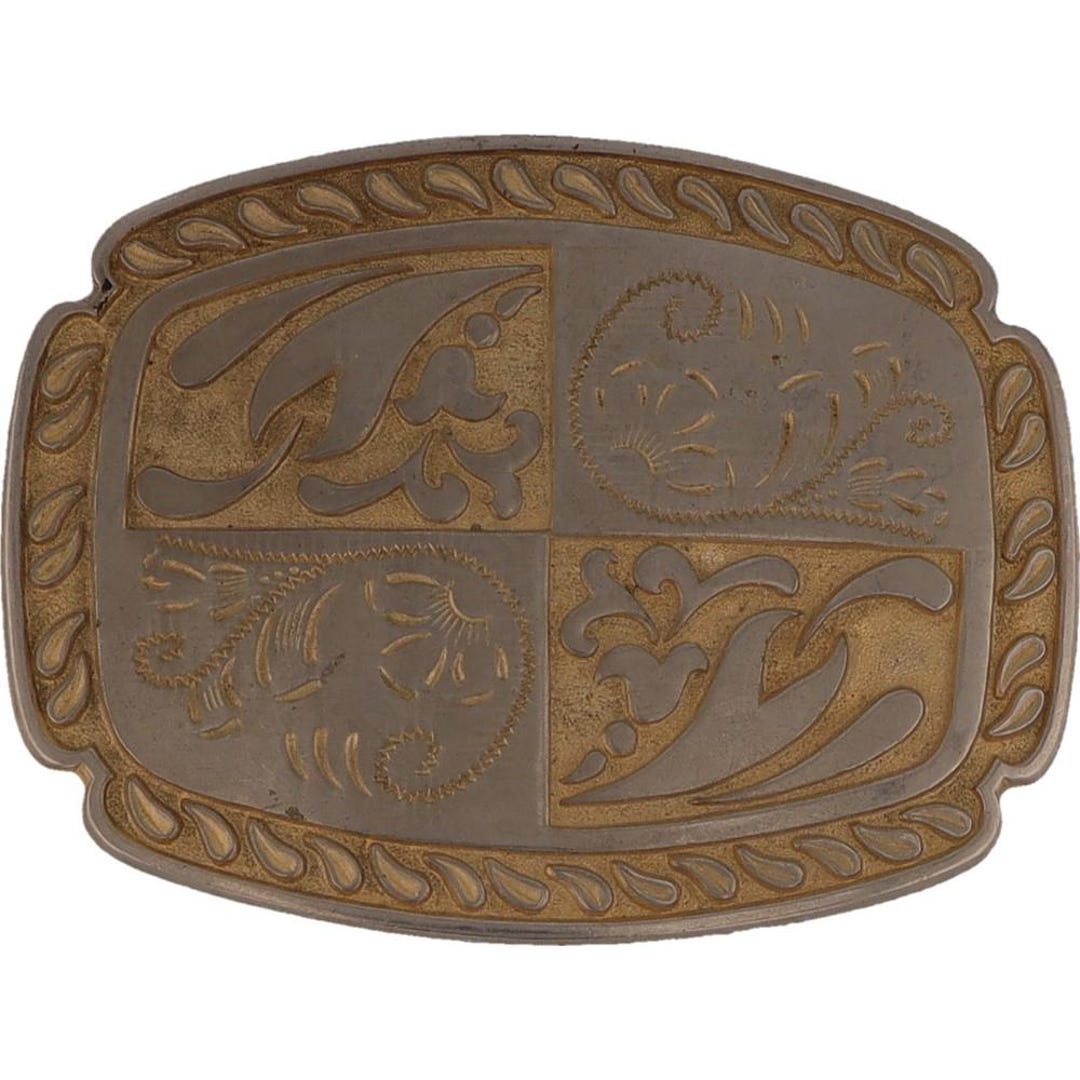 Cowboy Cowgirl Rancher Flower Floral Western Ranch Rodeo 80s Vintage ...