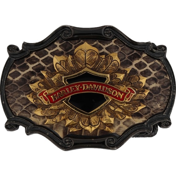 Harley Davidson Motorcycle Biker Snake Skin 75Th Anni… - Gem