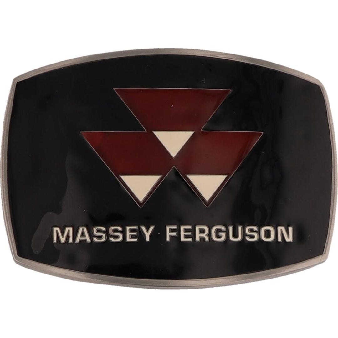 Massey Ferguson Mf 25 Tractor Emblem Logo Farm Farmer Nos Vintage Belt ...