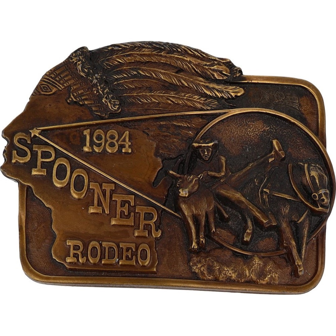 New Spooner Rodeo Prca Wisconsin Steer Wrestling Bull Dogging Nos ...