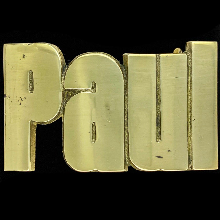 Paul Pauly Paulie Personalized Name Retro Old School Hippie | Etsy
