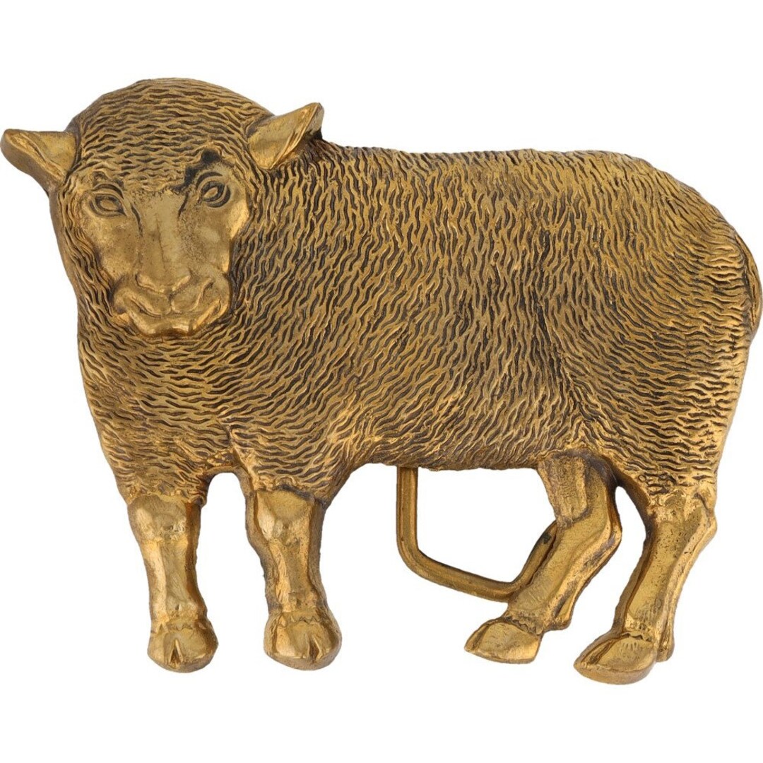 New Brass Screw Ewe Lamb Sheep Farm Shepherd Shearer Lover 80s Nos ...