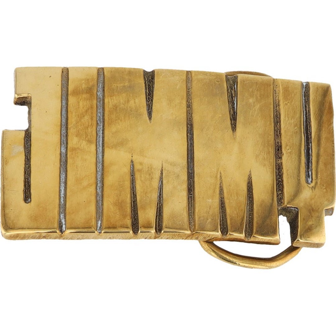 New Brass Jimmy Jim Jimbo James Name Tag 1970s Nos Vintage - Etsy