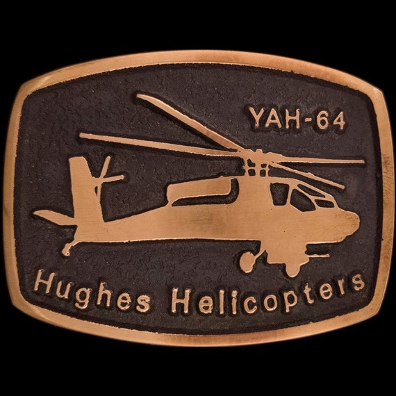 Bronze Hughes Helicopter Yah-64 Apache Air Attack Ah-… - Gem