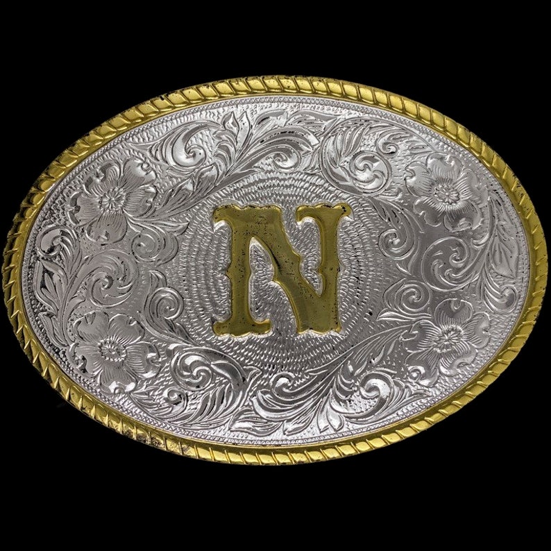 N Letter Initial Name Noah Nathan Nick Nicholas Nathaniel Gift Cowboy ...