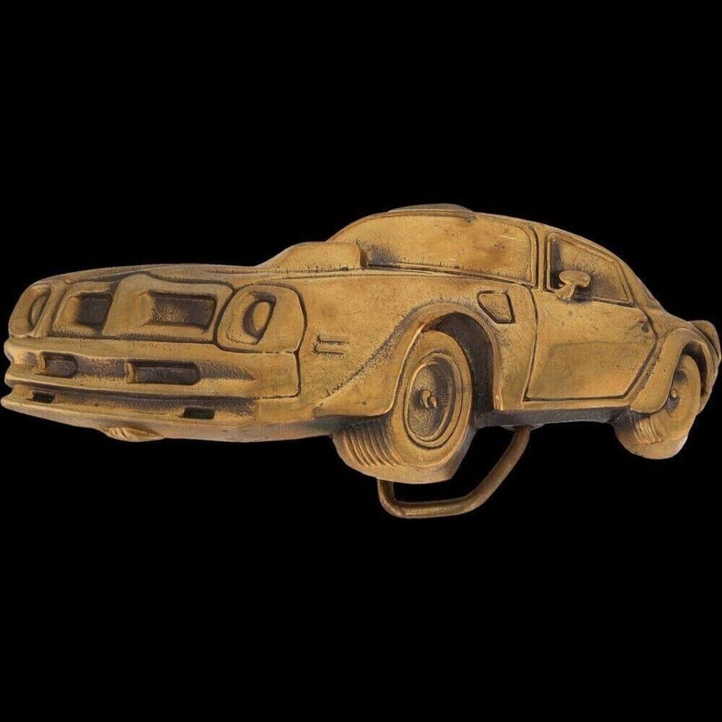 New Brass Pontiac Firebird Trans Am Muscle Sports Car 1970s Nos Vintage ...