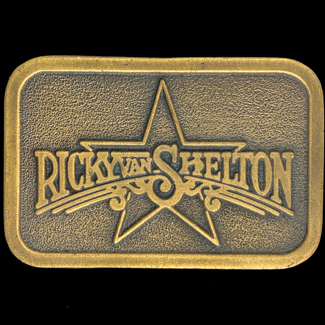 Ricky Van Shelton Country Music Artist Singer Western Rare Fan Gift ...