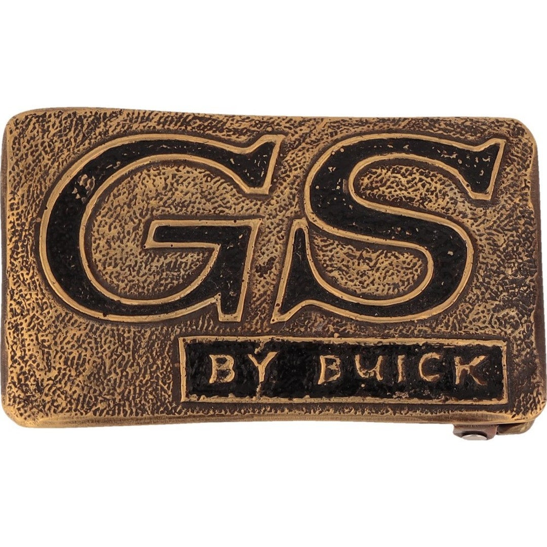 Brass Buick Skylark Gs Gran Sport Muscle Classic Car 1990s Vintage Belt ...