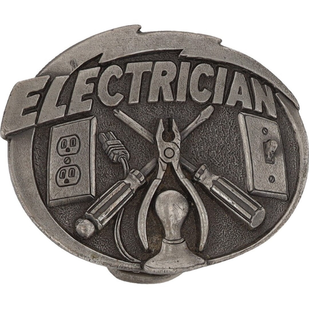 Electrician Electrical Worker Ibew It Linesman 80s Nos Vintage Belt ...