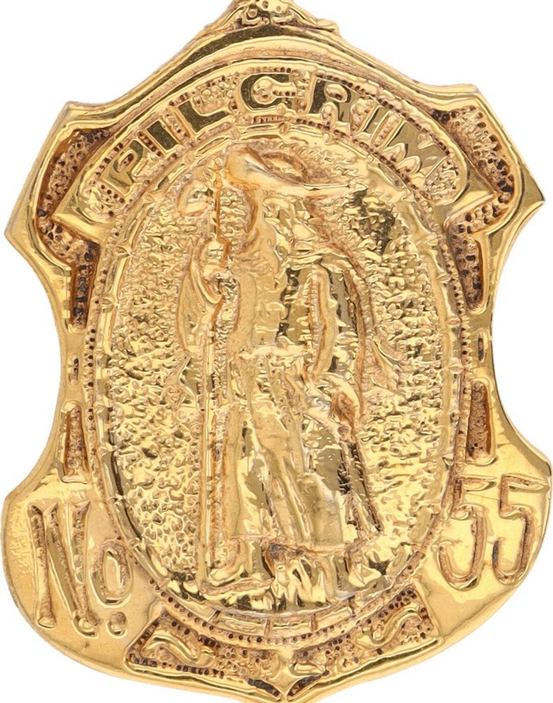 Pilgrim No 55 Commandery Masonic Knights Templar Mason NOS Vintage Belt ...