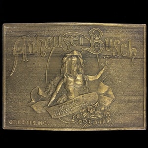 Antique Anheuser-busch Original Budweiser Brewing Company Beer St Louis ...