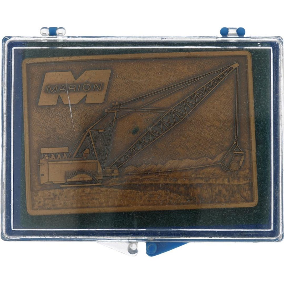 New Brass Marion Power Shovel Walking Dragline Mining Excavator ...
