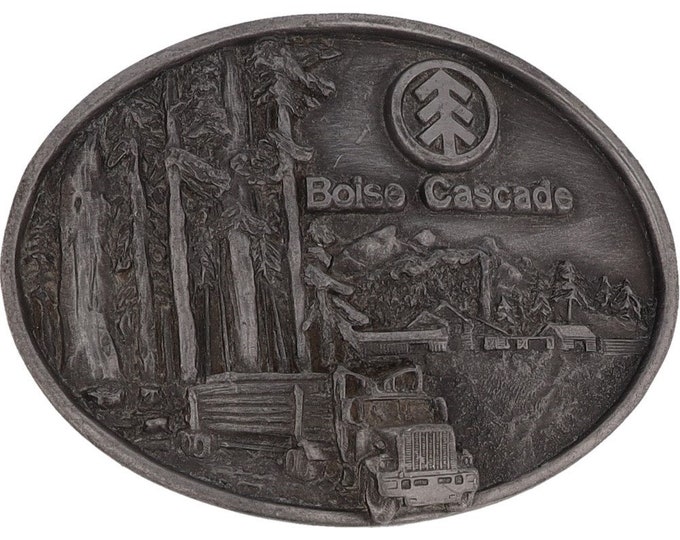 Boise Cascade Timber Truck Wood Logger Lumber Logging 1980s Vintage ...